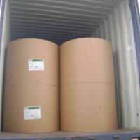 China Custom Order 70/75/80gsm Copy Paper Jumbo Roll 850mm Reel Size with 103±1 Brightness for sale