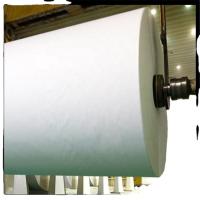 China Anti-Curl Copy Paper Jumbo Roll for A4 Cutting Made from Wood Pulp for sale