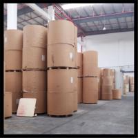 China Anti-Curl Copy Paper Jumbo Roll for A4 Cutting Made from Wood Pulp for sale