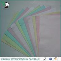 China 48-80gsm Virgin Wood Pulp Colour Carbonless Paper for Paper Roll Manufacturing for sale