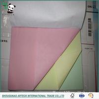 China 48-80gsm Virgin Wood Pulp Colour Carbonless Paper for Paper Roll Manufacturing for sale