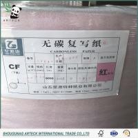 China 48-80gsm Virgin Wood Pulp Colour Carbonless Paper for Paper Roll Manufacturing for sale