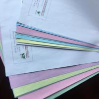 China NCR Carbonless Continuous Computer Printing Paper 48g50g55g 100% Original Wood Pulp for sale