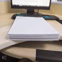 China 60 70 80 90 100 120GSM Raw White Bond Paper//Uncoated Offset Paper with High Grammage for sale