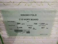 China 210/230/250/270/300/350gsm Ningbo Fold FBB/Ivory Board Perfect for Cosmetic Packaging for sale