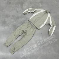 China Heat Transfer Printing Windbreaker Tracksuit Unisex Jogging Suits Custom Lables for sale