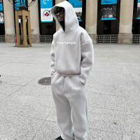 China Custom Joggers Sweatsuit Unisex Heavyweight Fleece Cotton Hoodie Jogging Suits Sweatpants and Hoodie Set Tracksuits for Men for sale