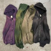 China Streetwear French Terry Acid Wash Hoodie for sale