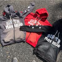 China Custom Distressed Hoodie Applique Embroidery Patch Hoodie Pullover Heavyweight French Terry Acid Wash Vintage Hoodies Men for sale
