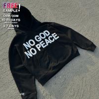 China Clothing Manufacturers Custom 3D Puff Printed Logo Plain No String Hoodie Heavyweight Hoodies Pullover Acid Wash Hoodie Men for sale