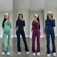 China Premium Womens Streetwear Tracksuit Yoga Activewear Set Sustainable Shock Absorbent for sale