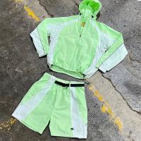 China Oem Service Streetwear Matching Short Sweatsuit  Short Sleeve Jogging Suits for sale