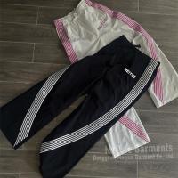 China Custom Logo Joggers Pants Men Striped Sweat Pant Manufacturer Baggy Trousers High Quality French Terry Cotton Sweatpants for Men for sale