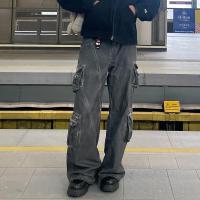 China Flared Baggy Oversized Streetwear Jogger Pants for sale