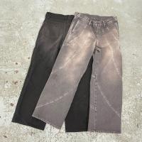China Anti Static Mens Streetwear Sweatpants Blank Cotton Straight Wide Leg Baggy Sweatpants for sale