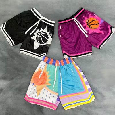 China OEM Custom Logo Gym Men's Basketball Shorts High Quality Fitness Jogging Ventilate Mesh Sports Shorts for Men for sale