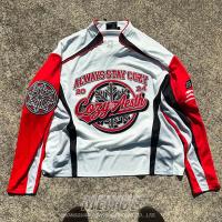 China Custom Sublimation Long Sleeve Soccer Jerseys  Polyester Shirt Lightweight  Anti Bacterial for sale