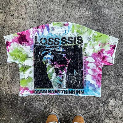 China Clothing Manufacturer Custom Streetwear Oversized Cotton Graphic T Shirts All Oversized Graphic Printing Boxy T Shirt for Men for sale