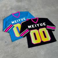 China Custom Jersey T Shirt Logo Custom OEM Wholesale Drop Shoulder Basketball Sports Summer Oversized Mesh Jersey T-shirt for Men for sale