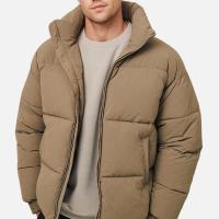 China Clothing Manufacturer Designer Puff Padded Coat Oem Logo Oversized Men's Down Bubble Winter Custom Puffer Jacket for sale