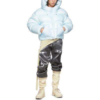 China Cropped Puffer Jacket Quilted Padded  Plus Size Street Wear Puffer Jacket for sale