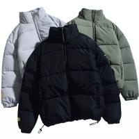 China Customization Winter Full Zip Down Jacket Plus Size Bubble Jacket Anti Wrinkle for sale