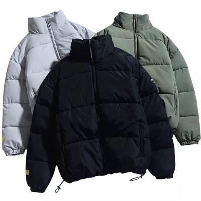 China Customization Winter Full Zip Down Jacket Plus Size Bubble Jacket Anti Wrinkle for sale