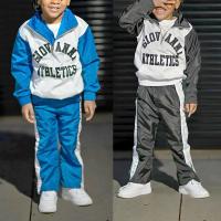 China Children Cropped Hoodies And Sweatpants Set Designer Boys Tracksuits Custom Size for sale