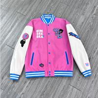 China Custom Men's Wool Leather Varsity Jacket Vintage For Winter And Fall for sale