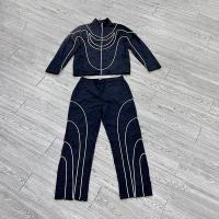 China Custom 3m Reflective Nylon Windbreaker Jacket Embroidery Patch Stripe Lightweight Streetwear Windbreaker Jacket Tracksuit Men for sale