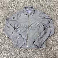 China Custom Nylon Work Streetwear Jacket For Men Lightweight Zipper Windbreaker for sale
