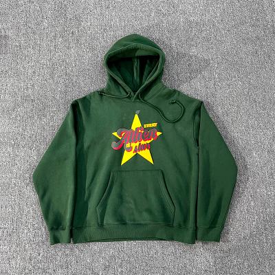 China OEM Custom Hoodie Pullover Hoodie Men Screen Print Logo 100% Cotton Streetwear Puff Print Hoodie for sale
