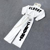 China Men's Custom Tracksuit Set With Vintage Applique Embroidered Hoodie And Joggers for sale