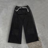 China Custom logo Baggy Sweatpants 100% Cotton Fleece Pant Rhinestone Sweats Pants Wide Leg Flared Baggy Sweatpants Joggers for sale