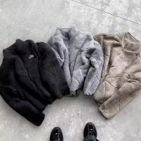 China Korean Fashion Oem Custom Streetwear Sherpa Jacket Winter Coat Polar Fleece Warm Embroidered logo Sherpa Jacket Low Price for sale