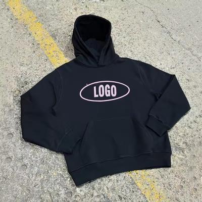 China Hoodies Manufacturer Custom Fashion Pullover Heavy Cotton Men's Hoodie French Terry Casual Oversized Hoodie for sale