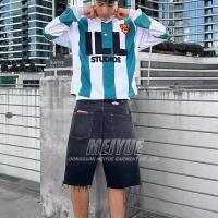 China Custom Polyester Football Jersey Double Layer Long Sleeve t Shirt Oversized Jersey T-shirt Boxy Fit Soccer Jersey Polo Shirt Men for sale