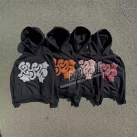 China Custom 100 Cotton 3d Puff Print 400gsm French Terry Hoodie Manufacturers High Quality Oversized Casual Heavyweight Hoodie for sale