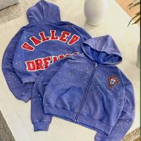 China Custom Acid Wash Streetwear Hoodie with 450grams Fabric Weight and 7 Days Sample Order Lead Time for sale