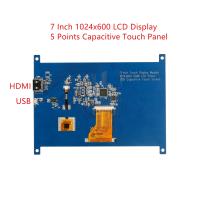China Lcd Display 7 Inch 1024x600 With Capacitive Touch HDMI 7in Raspberry Pi Touchscreen for sale
