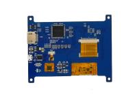 China 800x480 Capacitive Touch Raspberry Pi LCD Monitor  4.3 Inch IPS TFT for sale