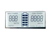 China S0002-TN Custom 7 Segment Display Module TN - Gray With Mental Pins for sale