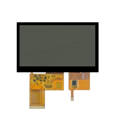 China 480x272 Dots RGB Interface 4.3 Inch Tft Lcd Display With Capacitive Touch Panel for sale