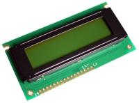 China 1602 STN Yellow-Green 2 Line 16 Character Lcd Display LCM for sale