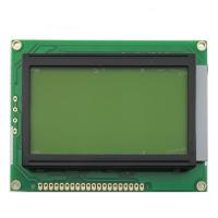 China Graphic LCD Display Module, 128x64 Dots STN Yellow-Green Transflective With KS0108B Controller for sale