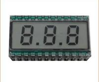 China LCD 7 Segment Display Module 3 Digit Common Cathode TN Gray for sale