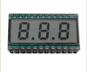 China LCD 7 Segment Display Module 3 Digit Common Cathode TN Gray for sale