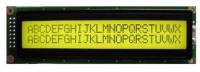 China Character LCD Display Module 40 Characters X 2 Lines STN Yellow Green 4002 Character COB LCD Module for sale