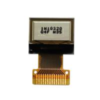 China 0.49 Inch 64x32 Dots Lcd PMOLED Display Mono Yellow I²C COG Small Oled Screen for sale