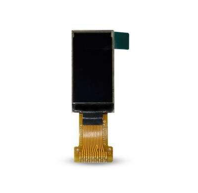 China 13 Pins I2c Lcd 128x64 PMOLED 0.96 Inch White Portrait COG Graphic Monochrome for sale